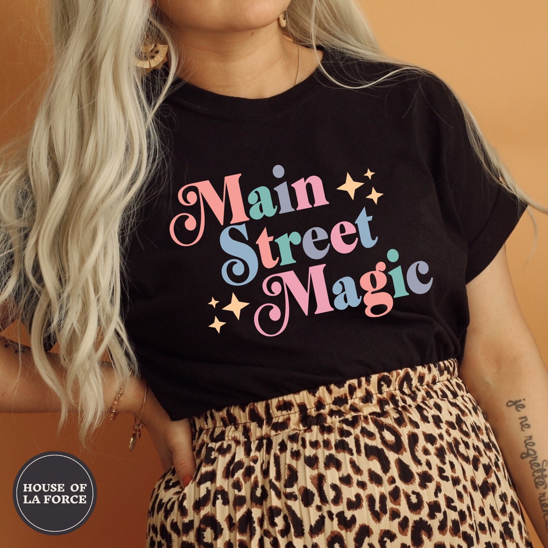 Main Street Magic Shirt Magic Kingdom Happiest Place on - Etsy