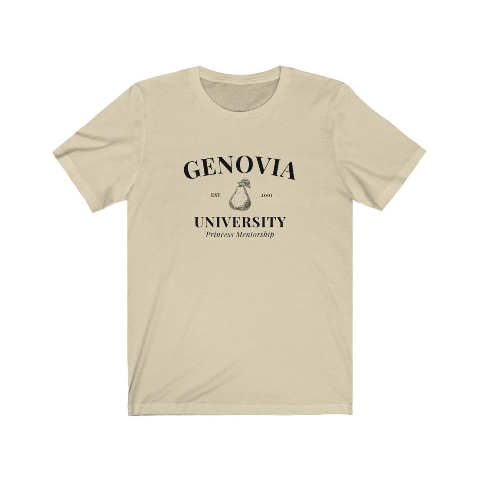 Genovia University Shirt Princess Diaries Genovia Shirt - Etsy
