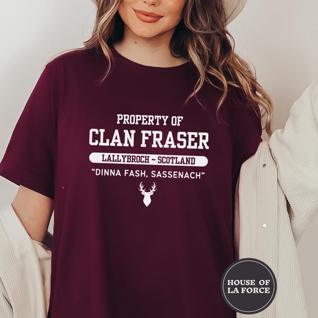 Outlander Shirt, Claire Fraser, Outlander Book Series Shirt, Jamie ...