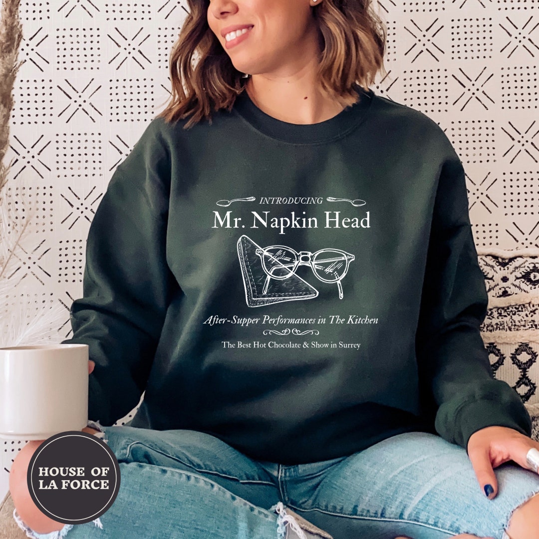 Mr Napkin Head Sweatshirt, the Holiday Movie Gifts, the Holiday Movie ...