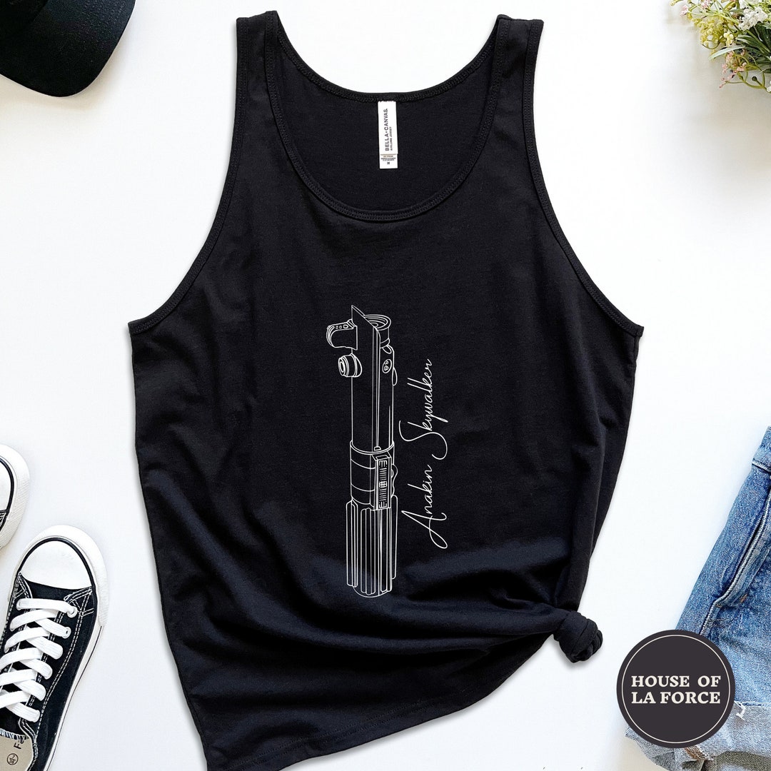 Saber Unisex Jersey Tank, Galaxy Shirt, Scifi Shirt, Movie Lover, Movie ...