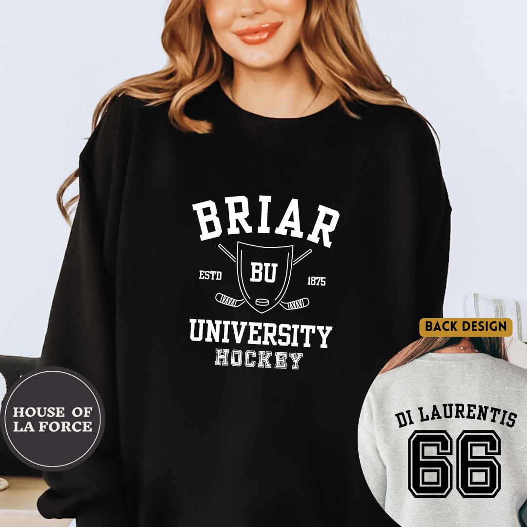 Briar University Hockey Sweatshirt, Briar Sweatshirt, Briar U Shirt ...