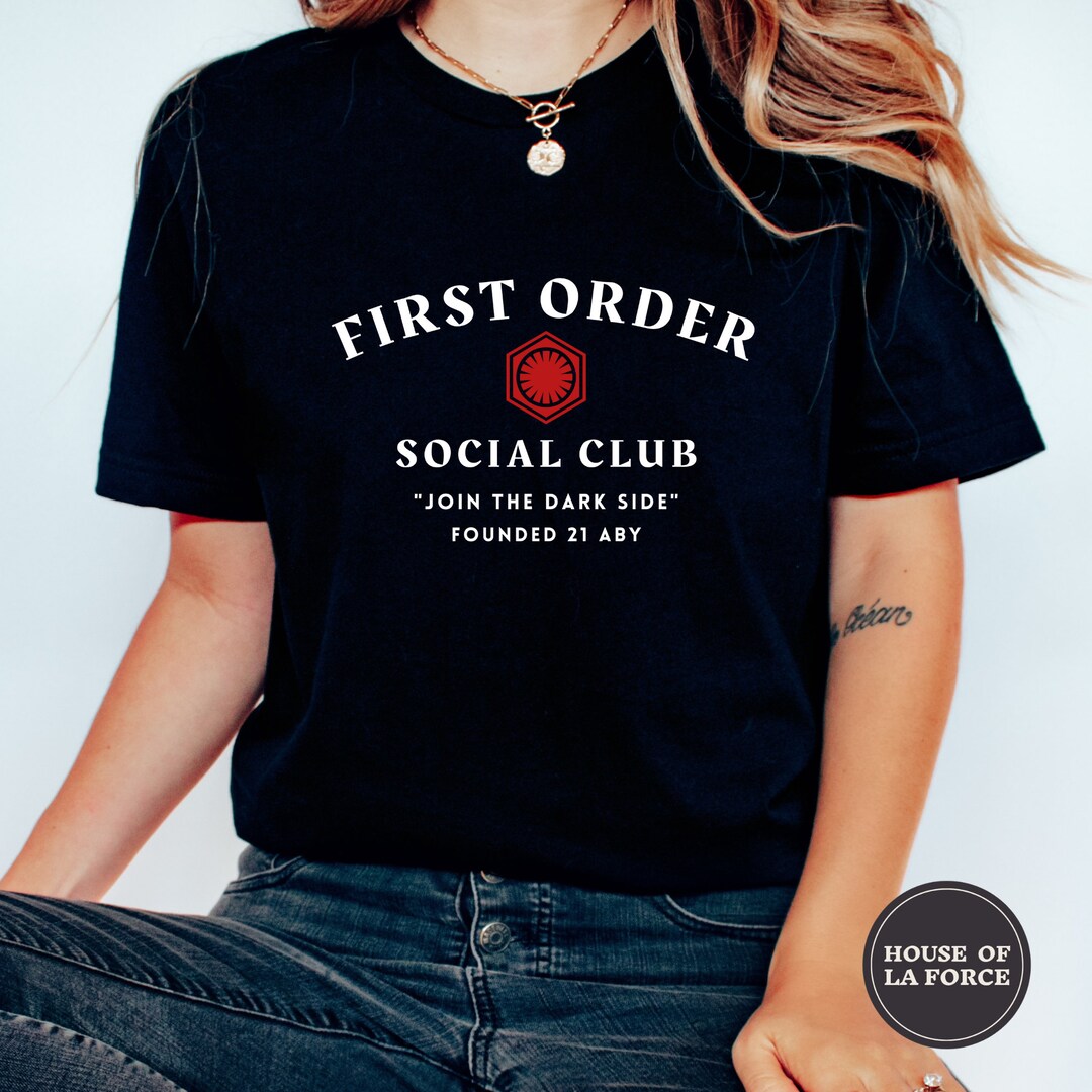 Villain Social Club Shirt, Dark Side, Vader, Supreme Leader, Gifts for ...