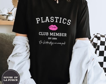 Plastics Club Member Mean Girls Tee, Mean Girls Tee, on Wednesdays We ...