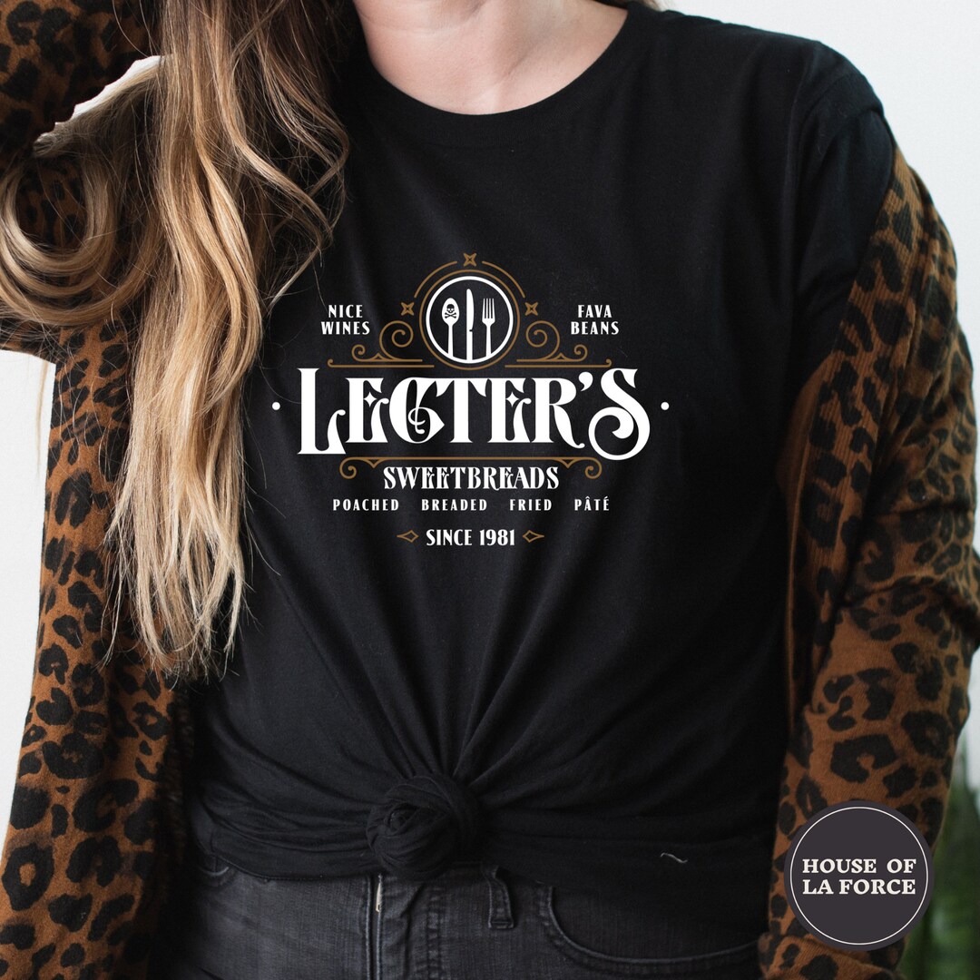 Lecter's Sweetbreads Shirt, Hannibal Lecter, Silence of the Lambs ...