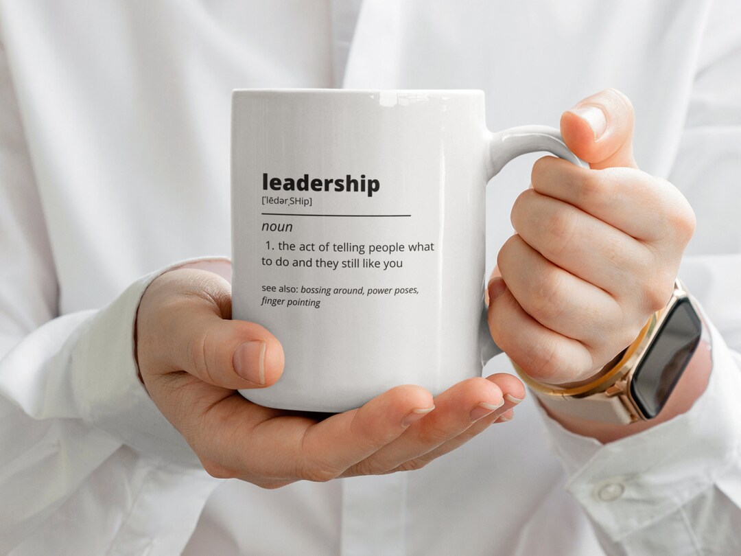Leadership Definition Definition Mug Funny Mug Leader Mug - Etsy