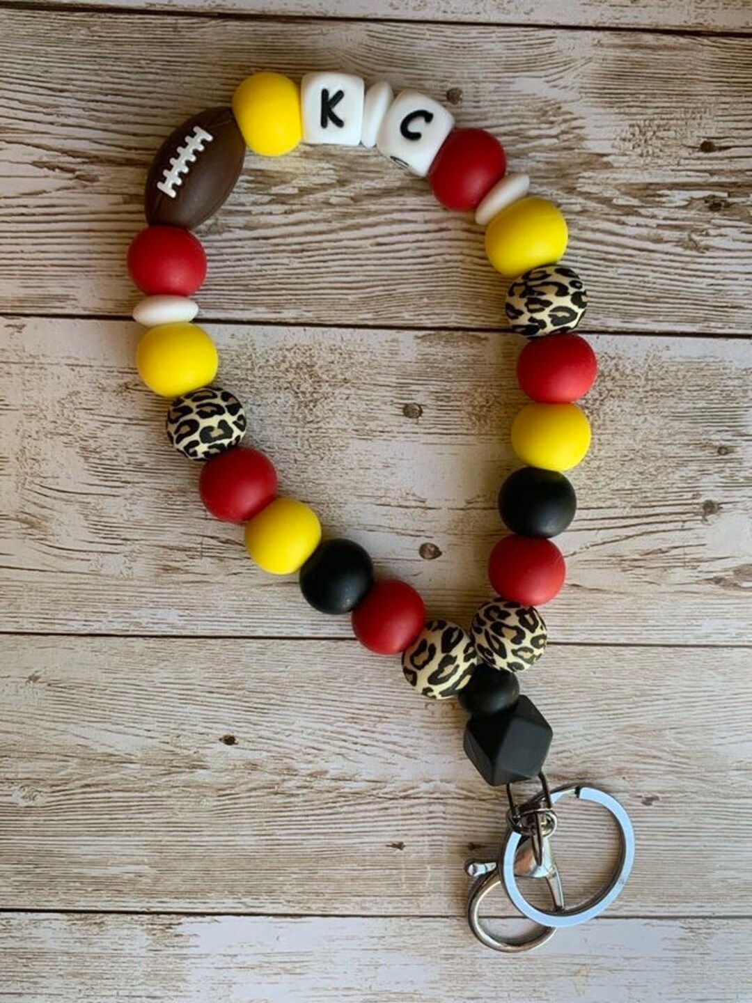 KC Chiefs Womens Apparel | KC Chiefs Keychain | Wristlet Keychain | KC ...