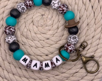 Western Mama Keychain - Etsy