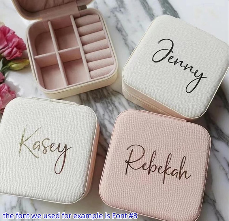 Personalized Jewelry Box Custom Jewelry Boxes Bridesmaid - Etsy