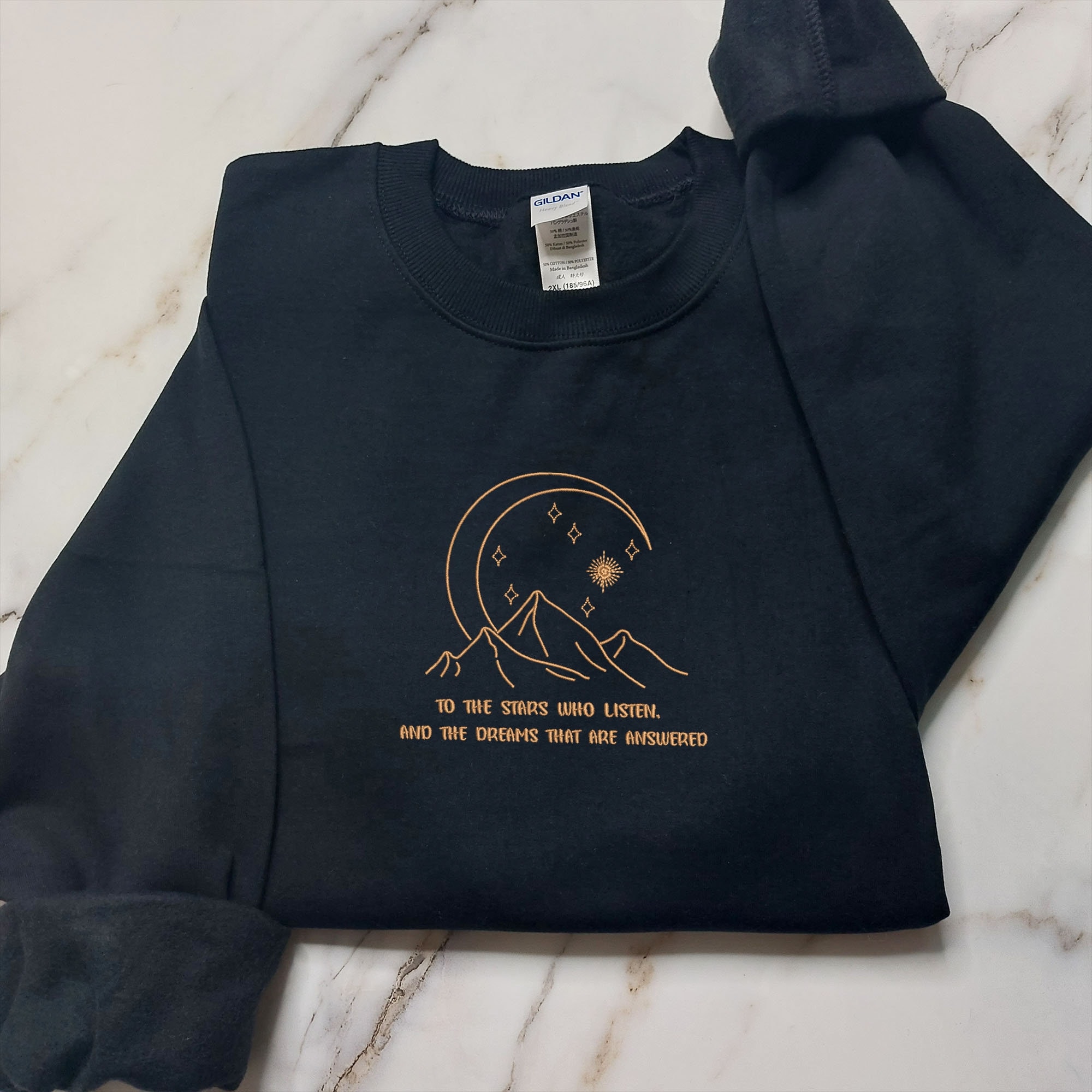 Embroidered Velaris City Of Starlight ACOTAR Sweatshirt sold by Giraffe ...