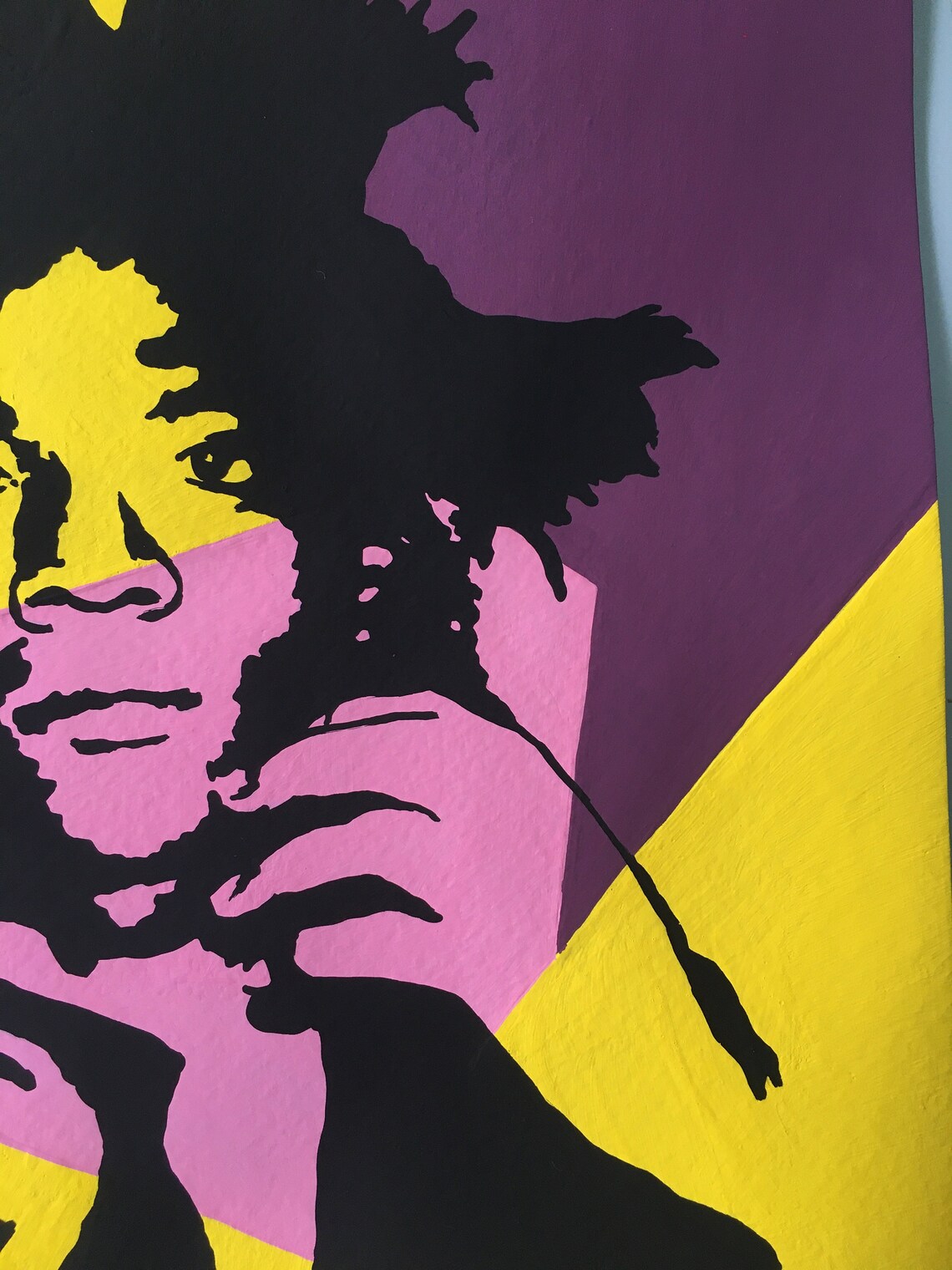 Andy Warhol. Jean-michel Basquiat. Watercolor on Paper. Pop Art ...