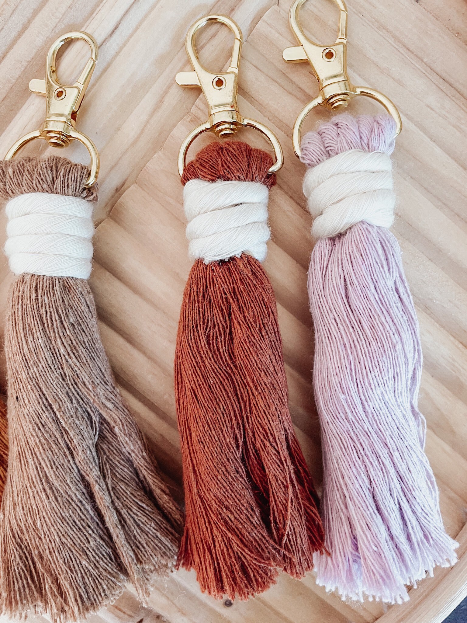 Macrame Keychain for Purse, Macrame Tassel, Macrame Keychain, Purse ...