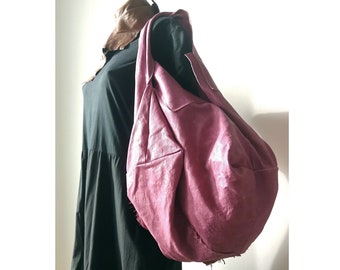 Unlined Leather Bag - Etsy