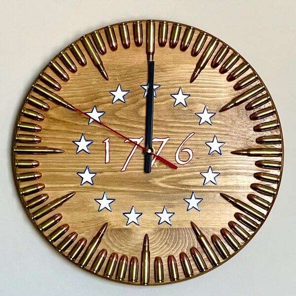 Bullet Clock - Etsy