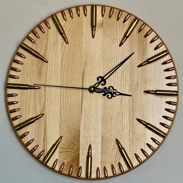 Bullet Clock - Etsy