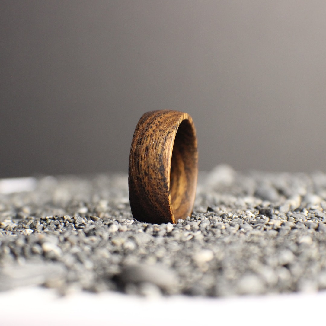 Wooden Wedding Ring, Wooden Ring for Men, Men's Wedding Band, Men's ...