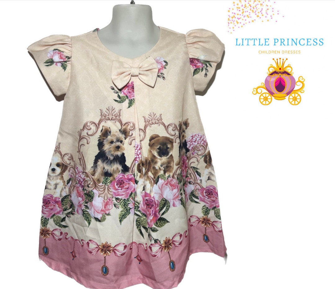 Toddler Puppy Dresses, Toddler Puppy Dress, Toddler Dogs Birthday Party ...