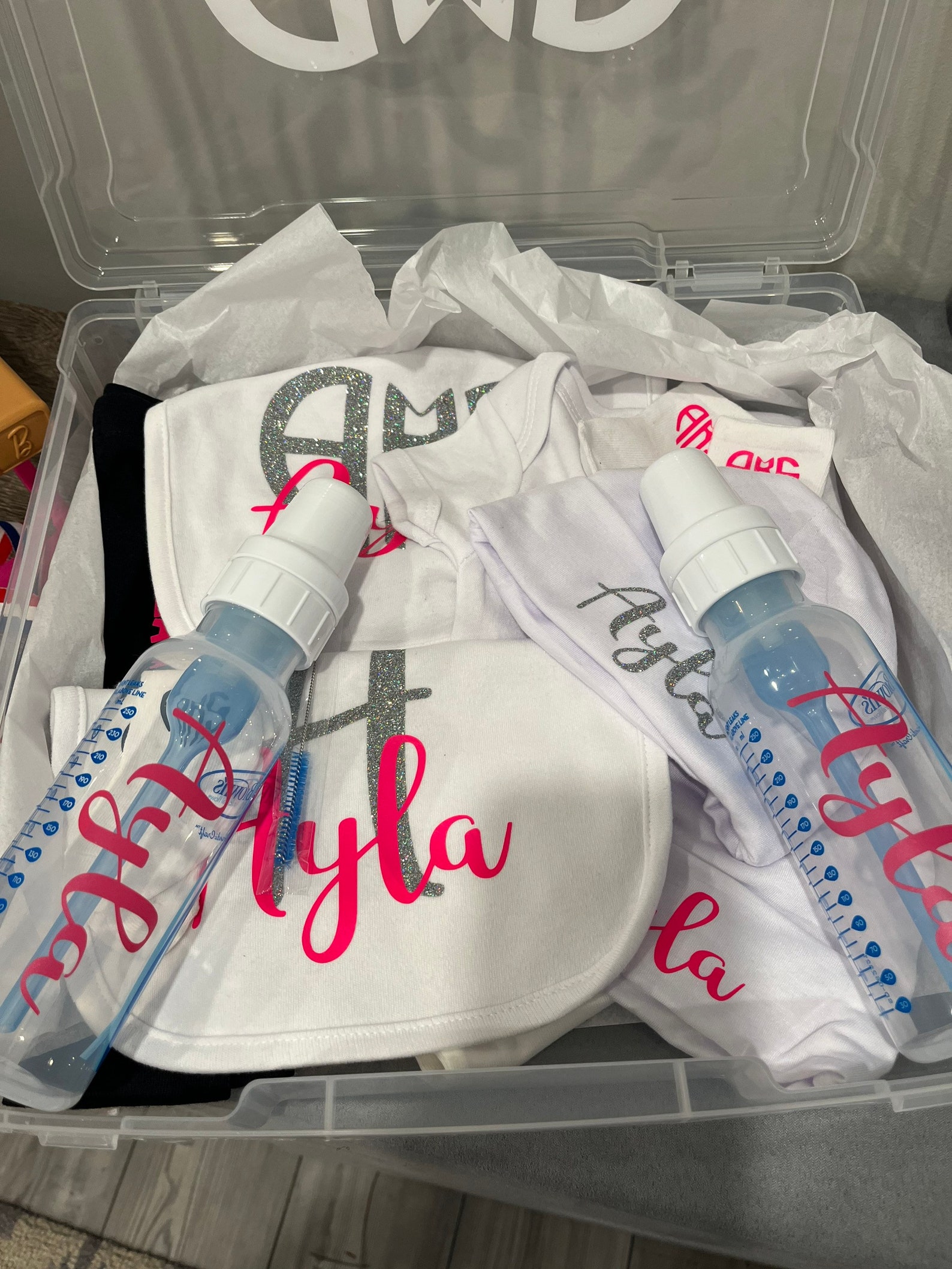 Personalized Baby Box - Etsy