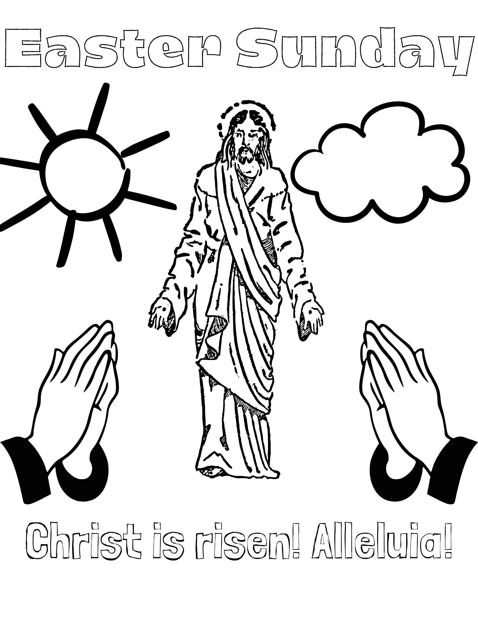 Triduum / Holy Week Catholic Coloring Pages - Etsy