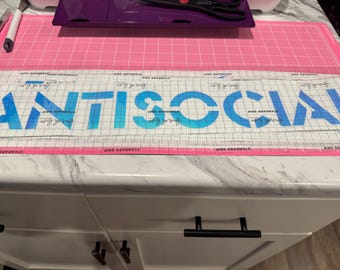 ANTISOCIAL DECAL - Etsy