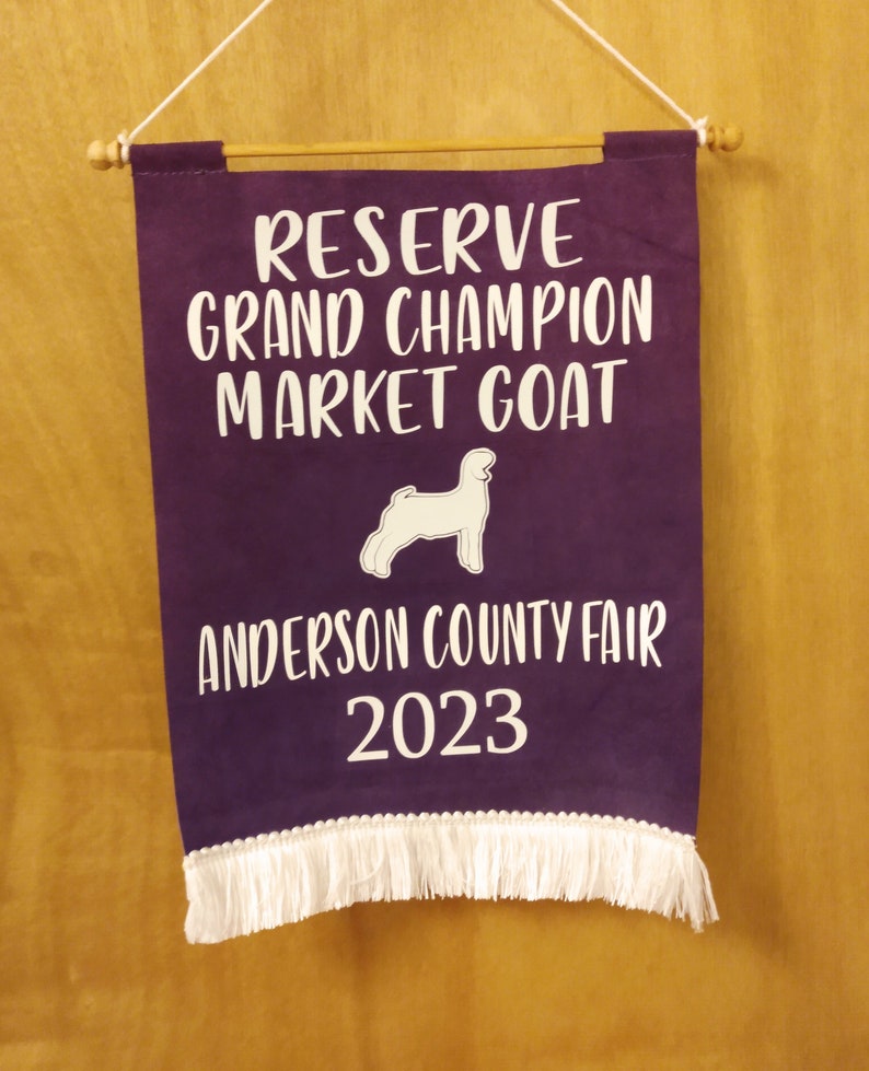 Livestock Show Award Banner - Etsy