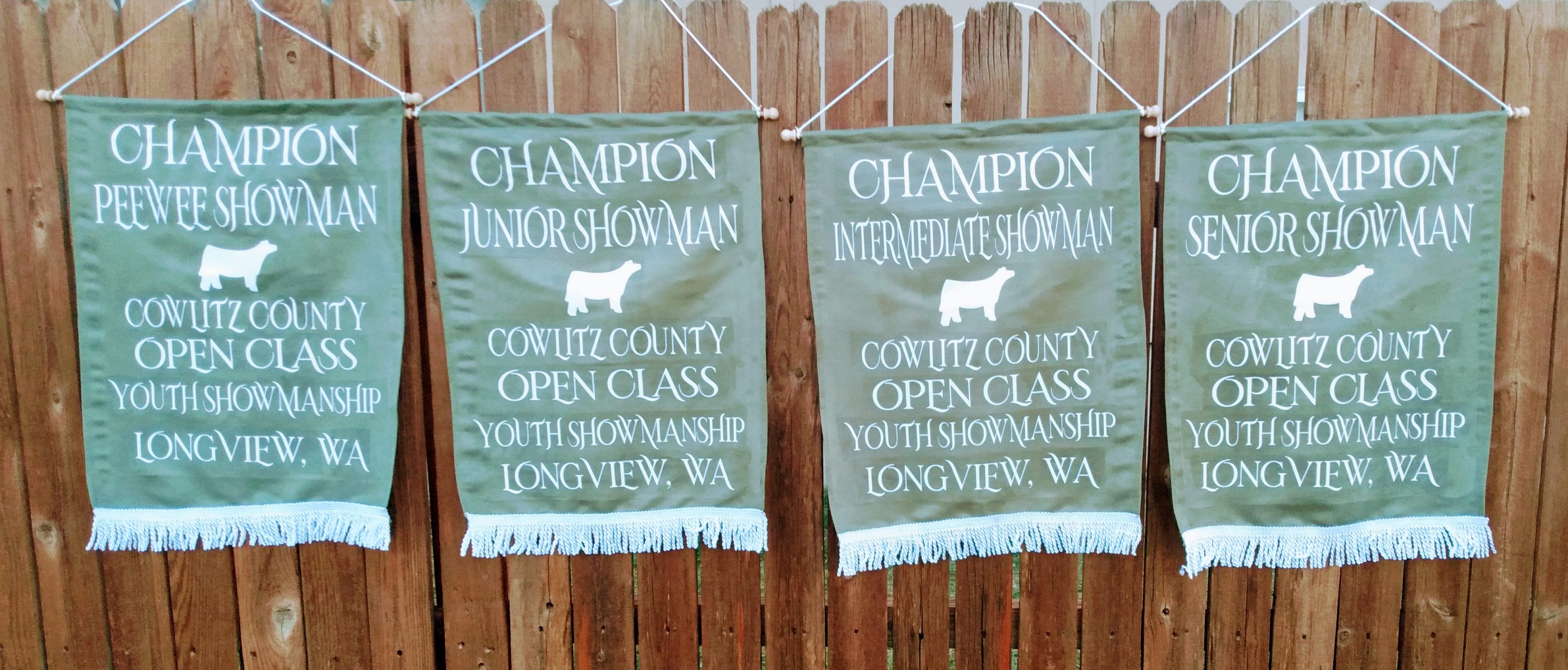 Livestock Show Award Banners - Etsy