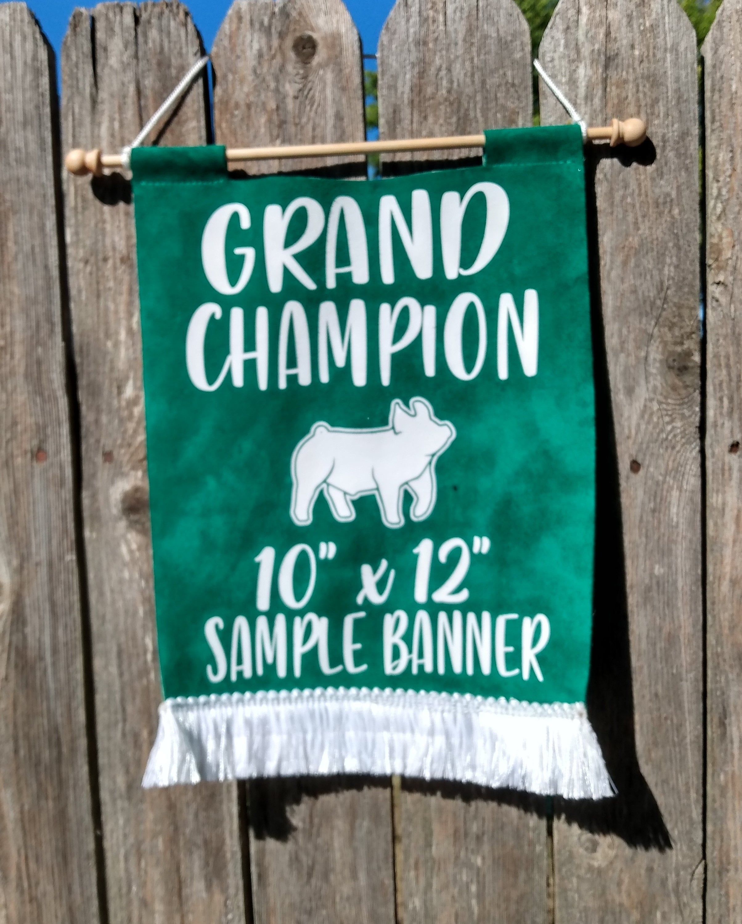 Livestock Show Award Banner - Etsy
