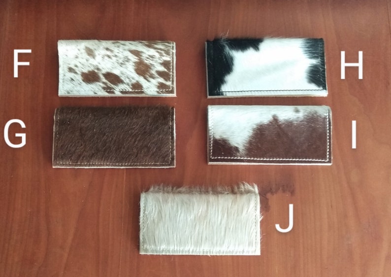 Cowhide Check Book Cover - Etsy