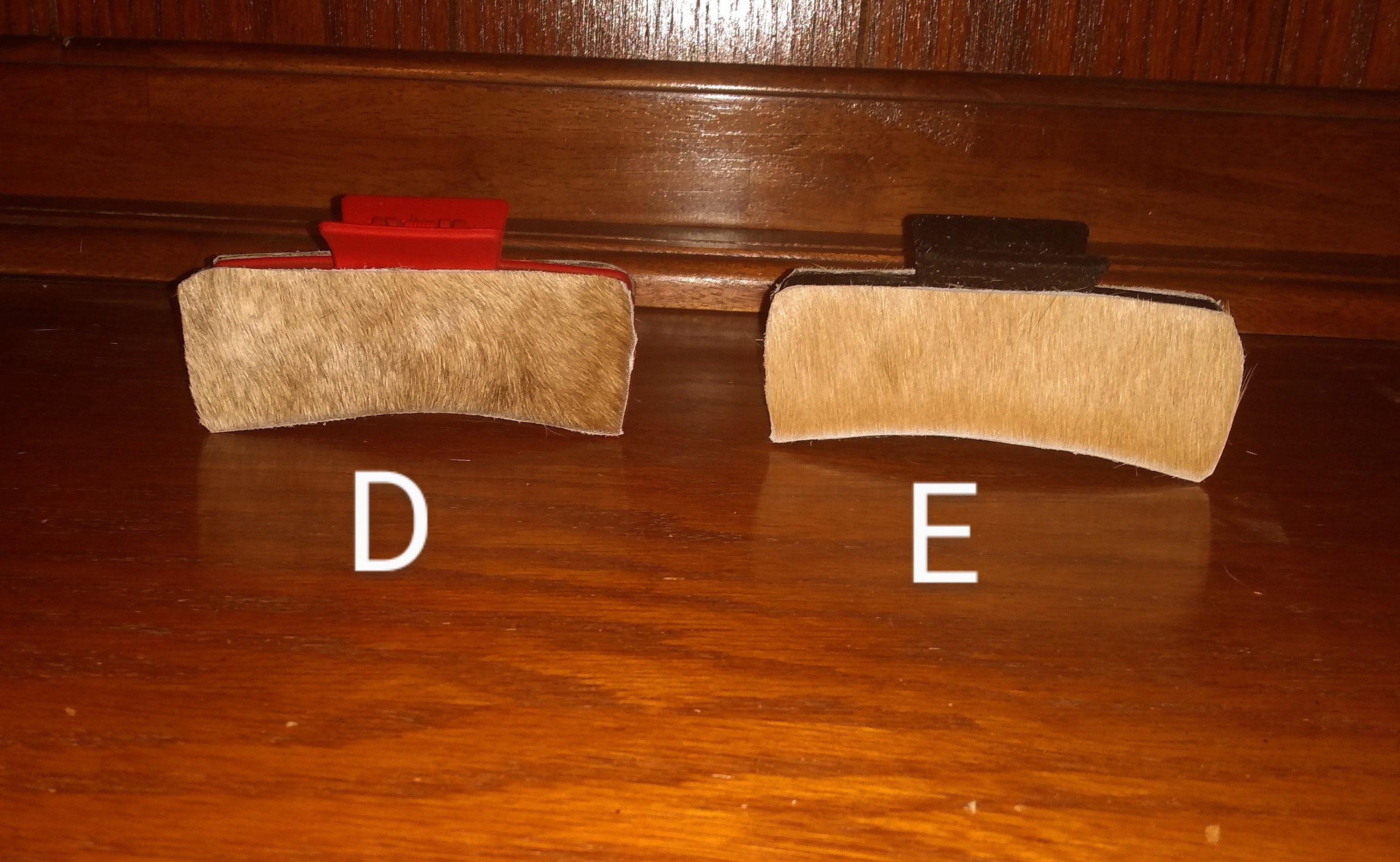 Cowhide Claw Clip - Etsy