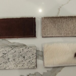 Cowhide Check Book Cover - Etsy