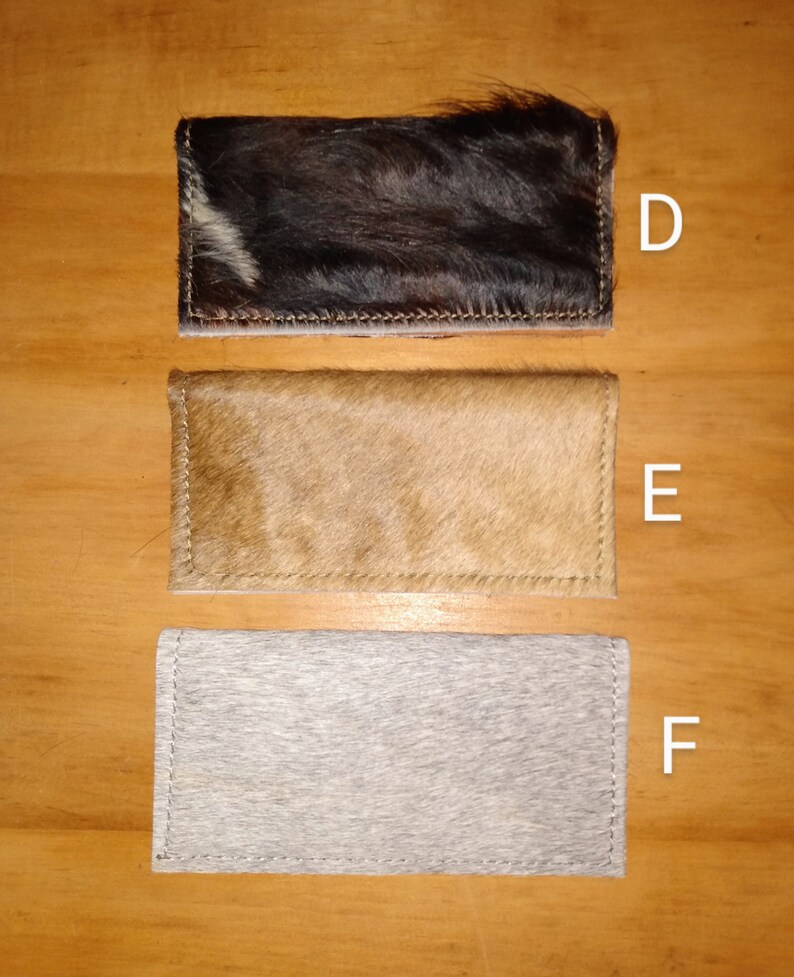 Cowhide Check Book Cover - Etsy