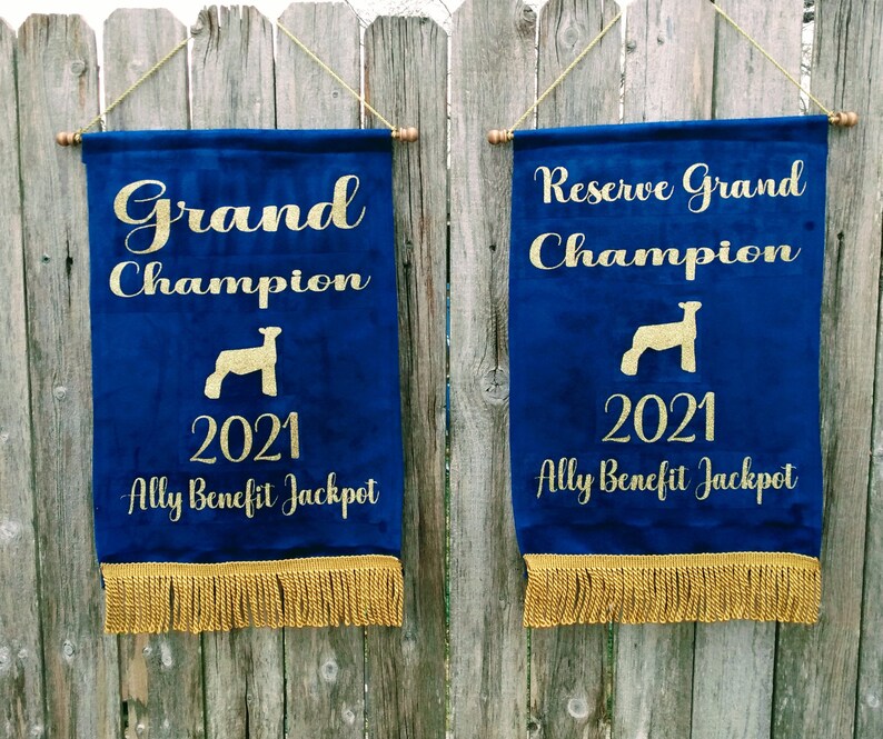 Livestock Show Award Banners | Etsy