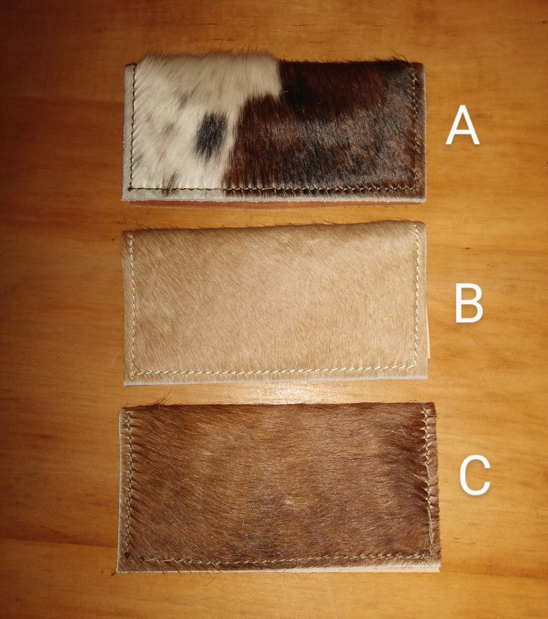 Cowhide Check Book Cover - Etsy