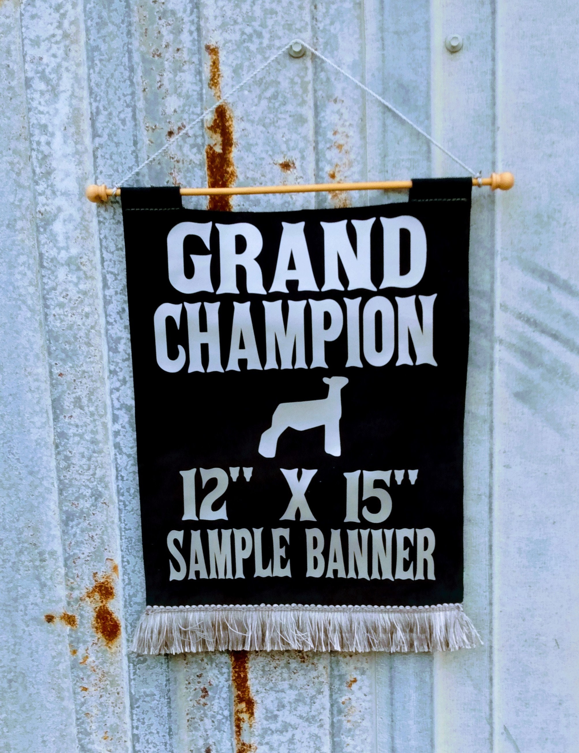 Livestock Show Award Banner - Etsy