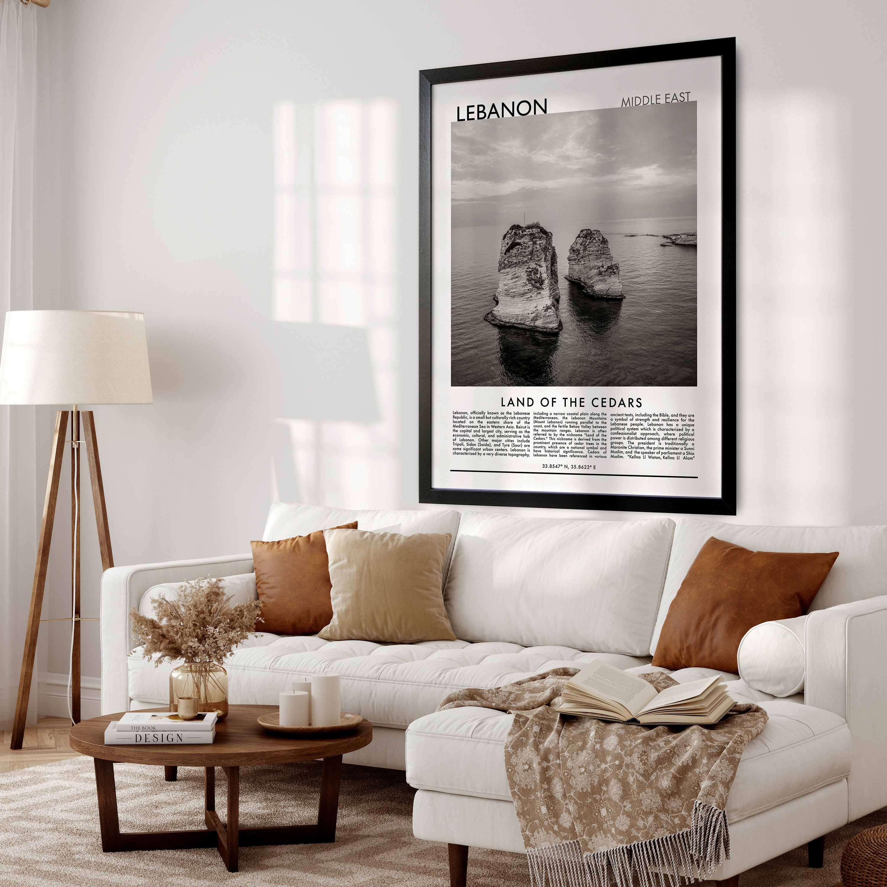 Lebanon City Art Prints, Lebanon Artwork, Lebanon Wall Art Set of 6 ...