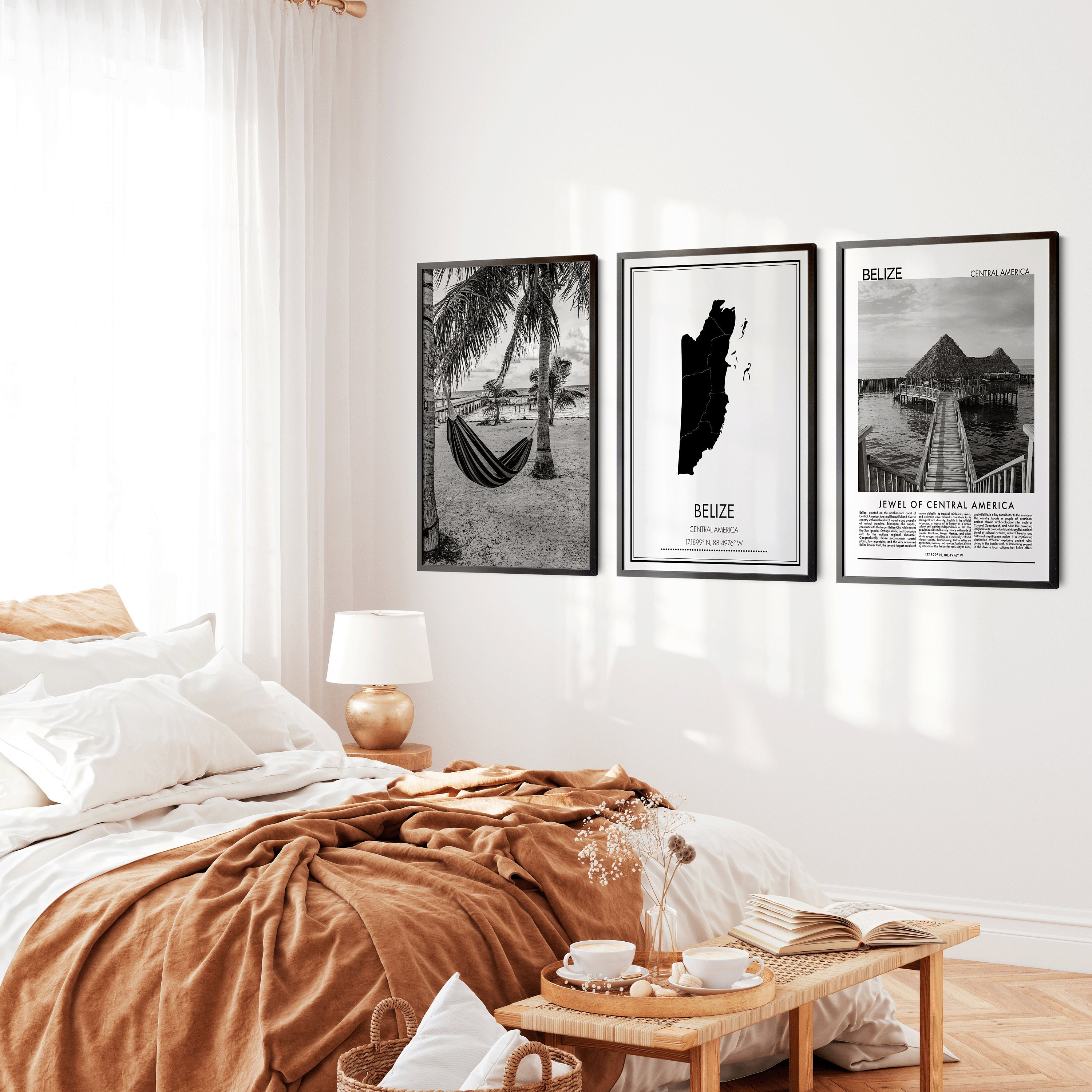 Belize City Art Prints, Belizean Art, Belize Artwork, Belize Wall Art ...