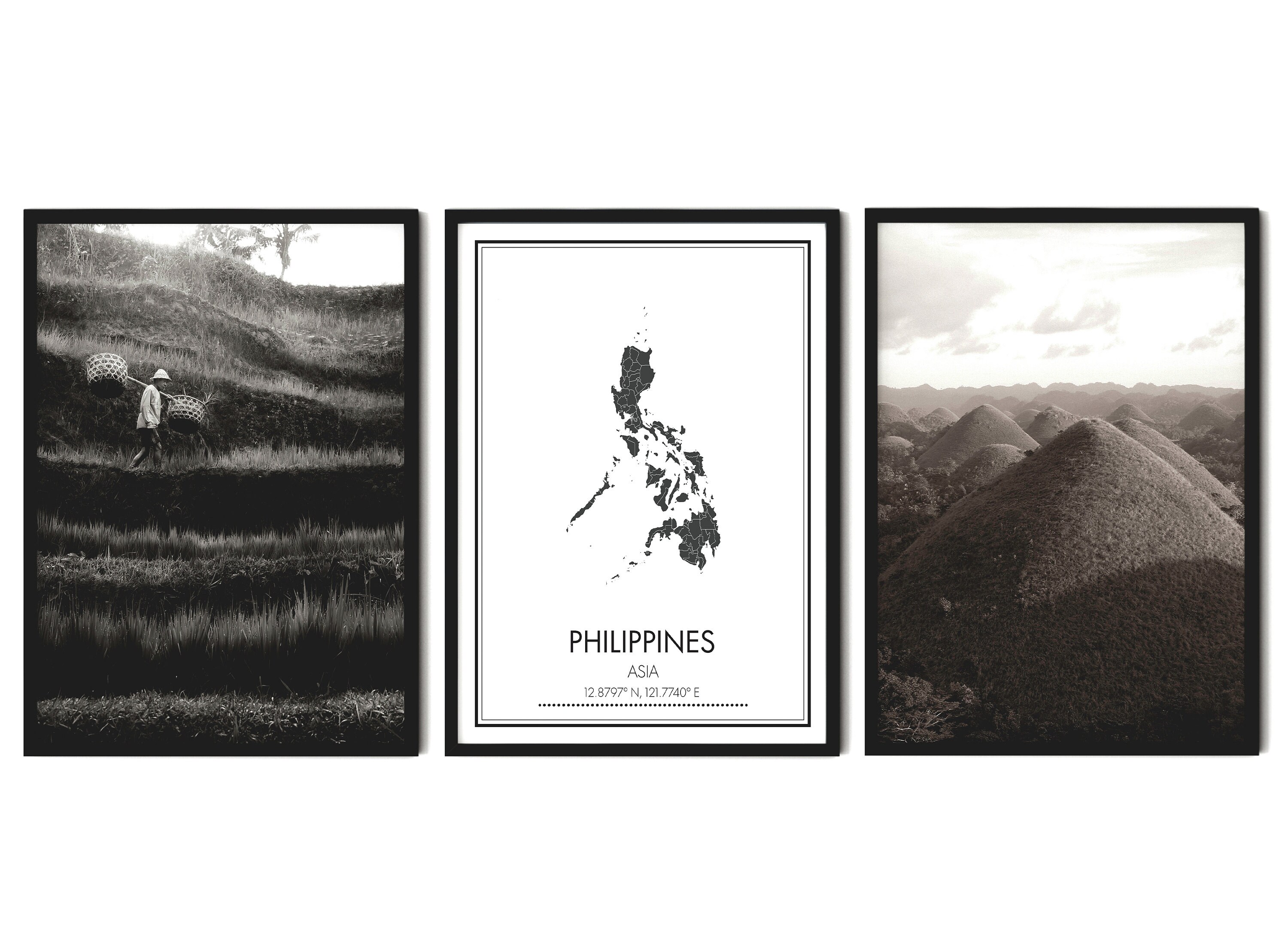 Philippines City Art Prints, Filipino Art, Philippines Artwork ...