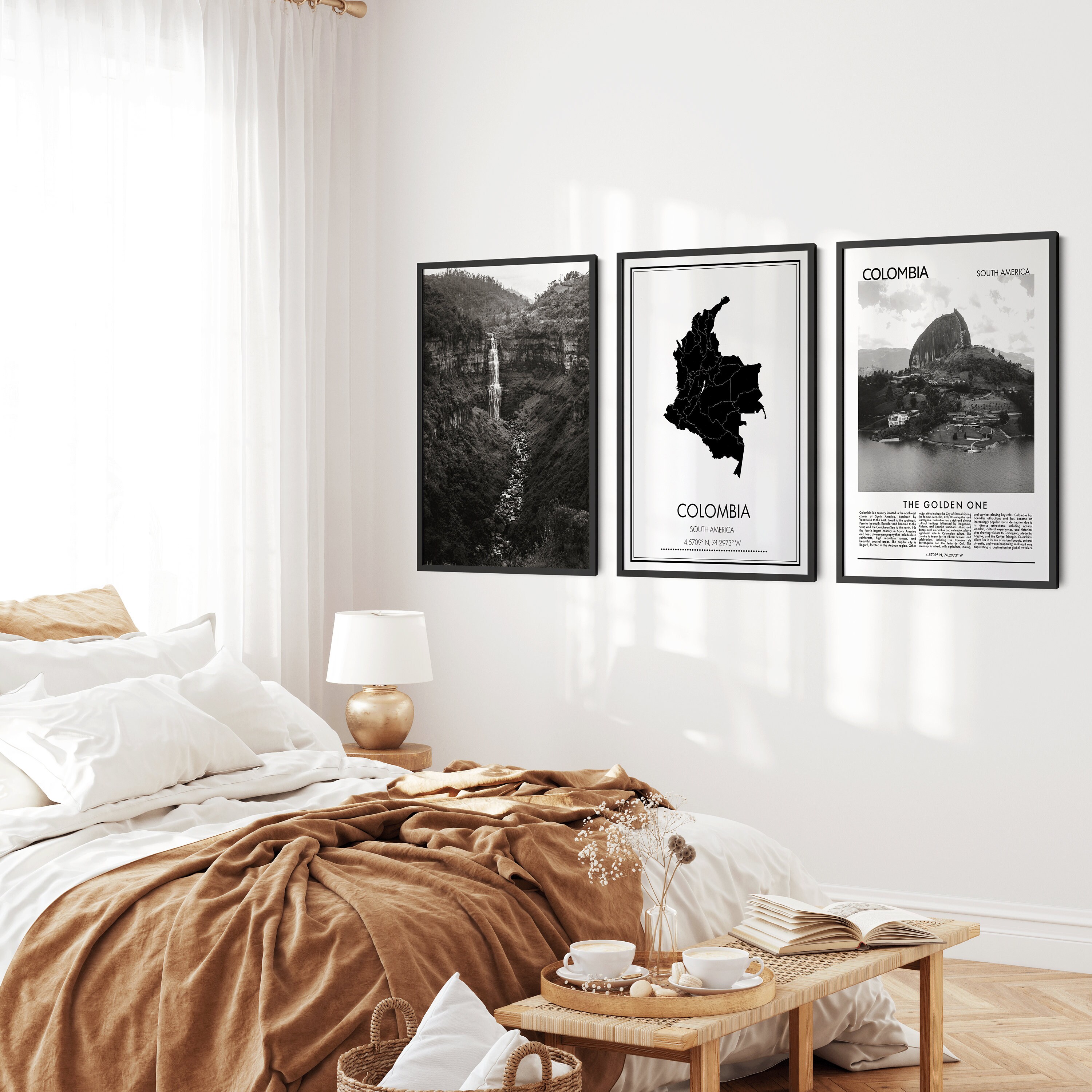 Colombia City Art Prints, Colombian Art, Colombia Artwork, Colombia ...