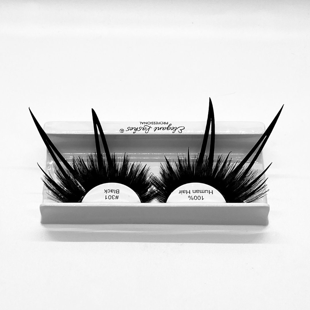 Paper Lashes "double Cut" for Drag, Burlesque, and Cosplay - Etsy