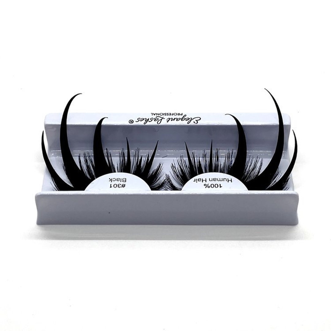 Paper Lashes "bad Witch" for Drag, Burlesque, and Cosplay - Etsy