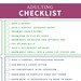 Editable Adulting Checklist | Etsy