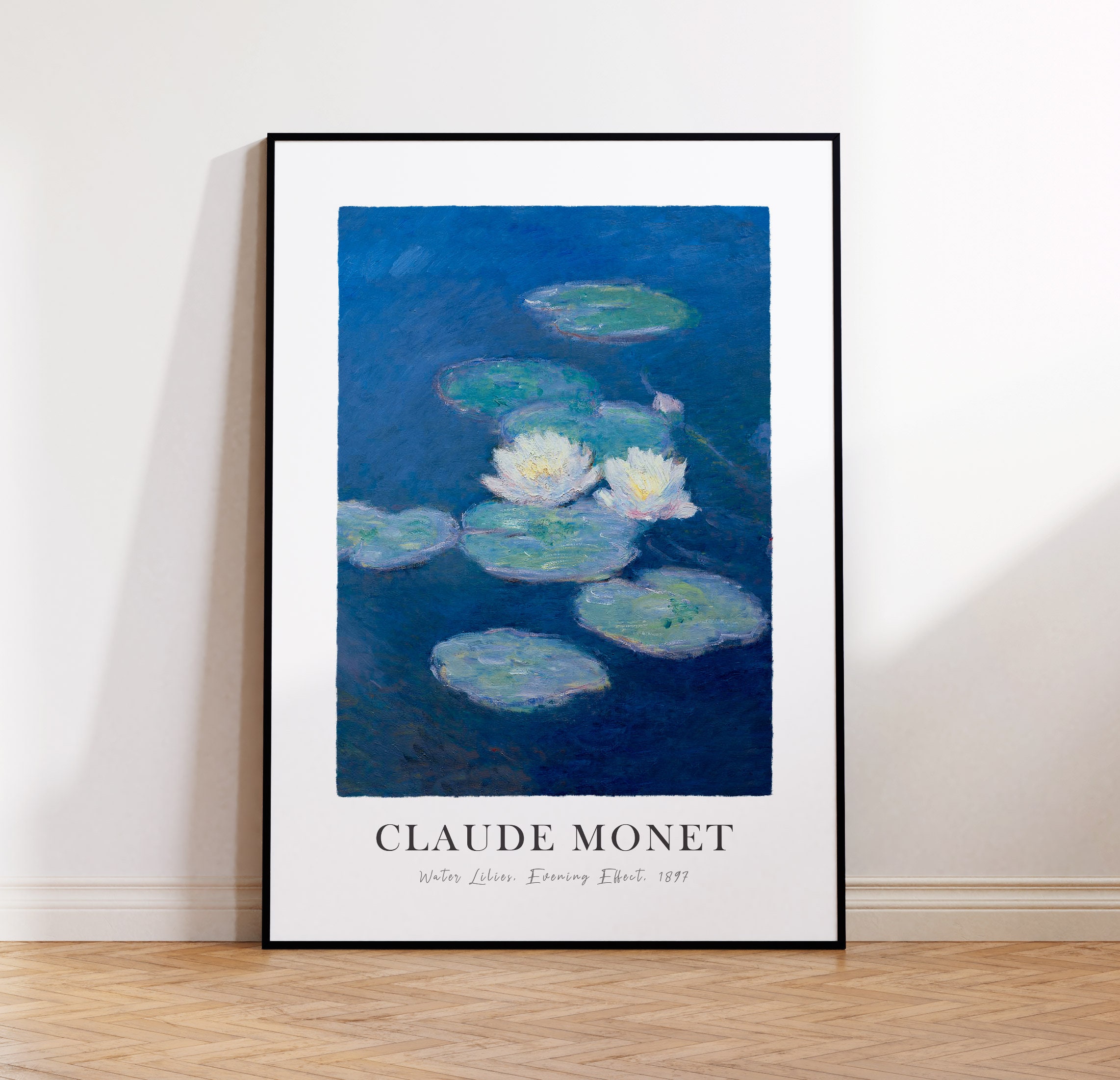 Monet Water Lilies, Water Lily, Nympheas, Famous Art Prints, Monet Wall ...