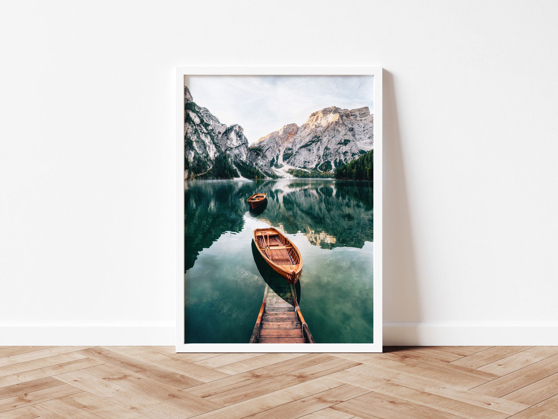 Lake House Wall Art, Beautiful Photo Nature, Mountain Lake, Landscape ...