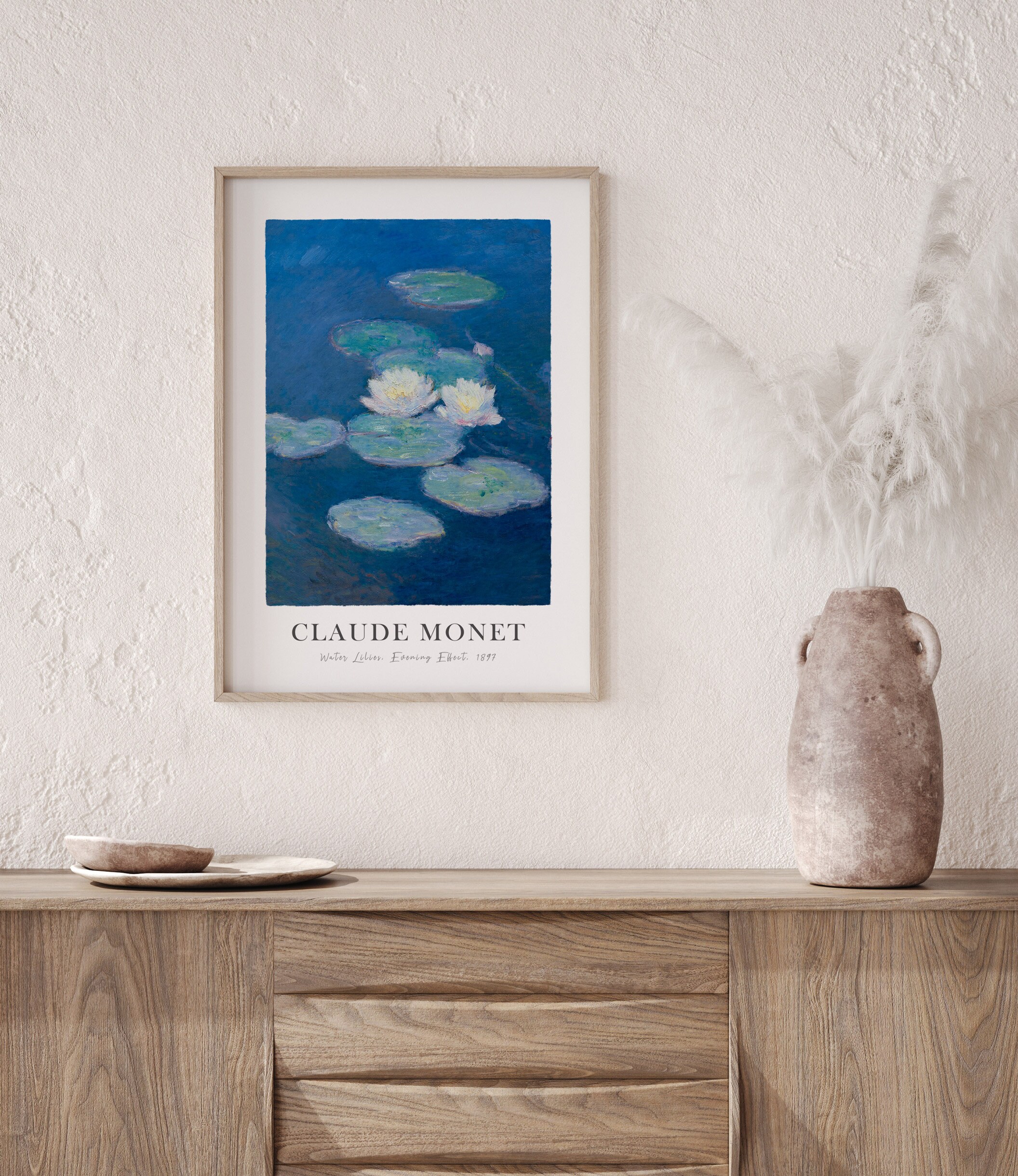 Monet Water Lilies, Water Lily, Nympheas, Famous Art Prints, Monet Wall ...