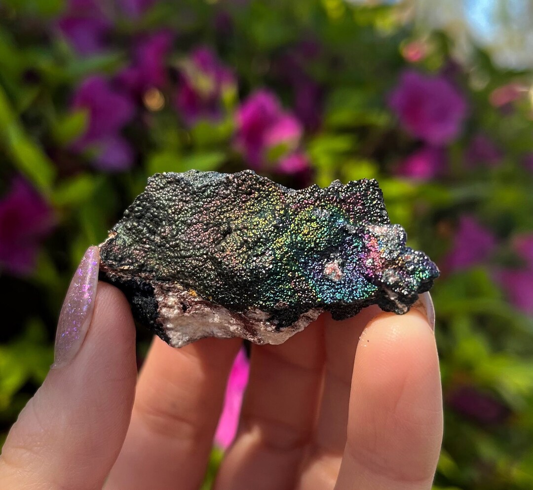 Iridescent Hematite / Rainbow Turgite From Graves Mountain - Etsy