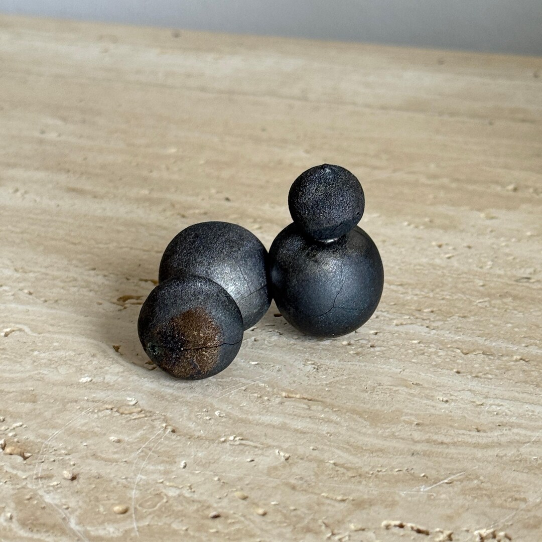 Rare Chalcopyrite Balls From Tonglushan Mine / Black Sparkly From Daye ...