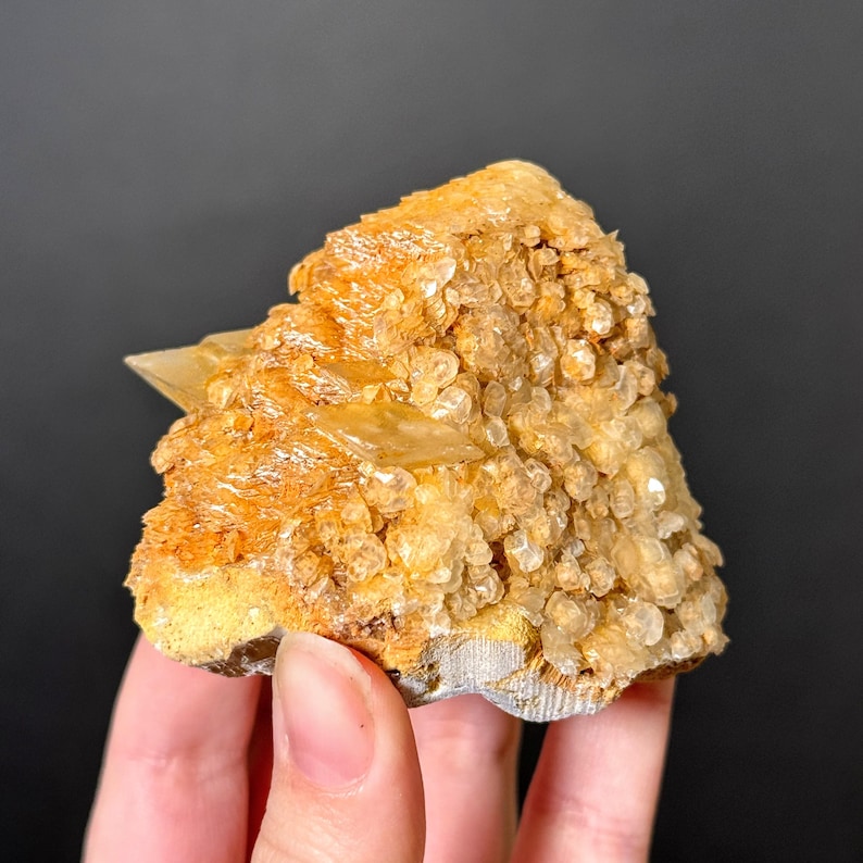 Yellow Dragonscale Calcite Specimen From Jianghua County, Yongzhou ...