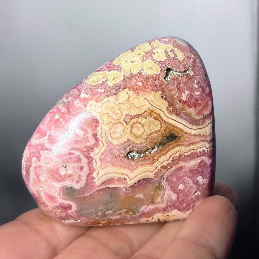 Polished Rhodochrosite Freeform / High Quality Natural Pink ...
