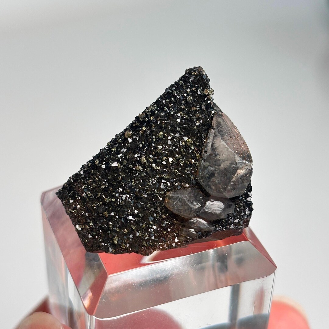 You Pick! Small Darth Vader Calcite / Dogtooth Calcite With Black and ...