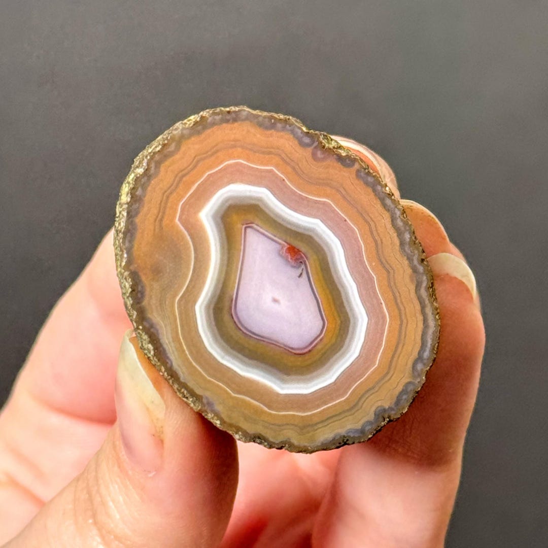 Pink and Orange Zhanguo Agate From Hebei China, Warring States Agate ...